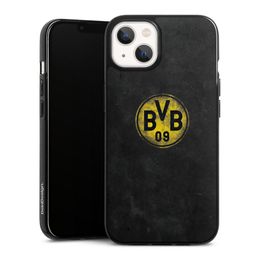 DeinDesign iPhone 13 Handy Silikon H&uuml;lle Case schwarz Handyh&uuml;lle Bvb Borussia Dortmund Merchandise