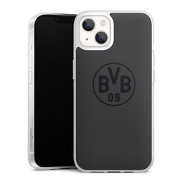 DeinDesign iPhone 13 Handy Silikon H&uuml;lle Case transparent Handyh&uuml;lle Bvb Borussia Dortmund Logo Silikon Case