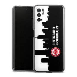 DeinDesign Xiaomi Redmi Note 10 5G Handy Silikon H&uuml;lle Case transparent Handyh&uuml;lle Eintracht Frankfurt Sge Official Licensed Product Silikon Case