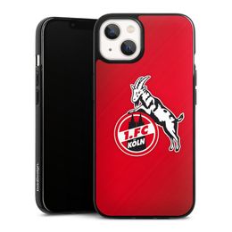 DeinDesign iPhone 13 Handy Silikon H&uuml;lle Case schwarz Handyh&uuml;lle 1. Fc K&ouml;ln Effzeh Official Licensed Product