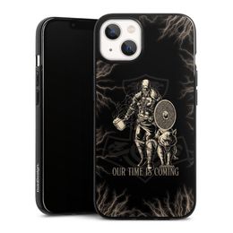DeinDesign iPhone 13 Handy Silikon H&uuml;lle Case schwarz Handyh&uuml;lle Tv Show Designs Wikinger Vikings