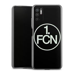 DeinDesign Xiaomi Redmi Note 10 5G Handy Silikon H&uuml;lle Case transparent Handyh&uuml;lle 1. Fc N&uuml;rnberg Logo 1. Fcn Silikon Case
