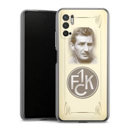 DeinDesign Xiaomi Redmi Note 10 5G Handy Silikon H&uuml;lle Case transparent Handyh&uuml;lle 1. Fc Kaiserslautern Fritz Walter Logo Silikon Case