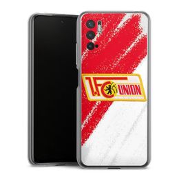 DeinDesign Xiaomi Redmi Note 10 5G Handy Silikon H&uuml;lle Case transparent Handyh&uuml;lle 1. Fc Union Berlin Logo Official Licensed Product Silikon Case