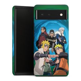 DeinDesign Google Pixel 6 Handy Panzer Handyh&uuml;lle robuste Outdoor H&uuml;lle Schutzh&uuml;lle matt Hokage Official Licensed Product Naruto Shippuden Tough Case