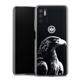 DeinDesign Xiaomi Redmi Note 10 5G Handy Silikon H&uuml;lle Case transparent Handyh&uuml;lle Attila Official Licensed Product Eintracht Frankfurt Silikon Case