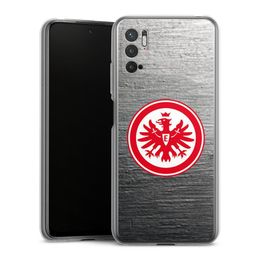 DeinDesign Xiaomi Redmi Note 10 5G Handy Silikon H&uuml;lle Case transparent Handyh&uuml;lle Eintracht Frankfurt Sge Logo Silikon Case