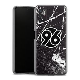 DeinDesign Xiaomi Redmi Note 10 5G Handy Silikon H&uuml;lle Case transparent Handyh&uuml;lle Hannover 96 H96 Official Licensed Product Silikon Case
