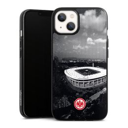 DeinDesign iPhone 13 Handy Silikon H&uuml;lle Case schwarz Handyh&uuml;lle Eintracht Frankfurt Sge Stadium