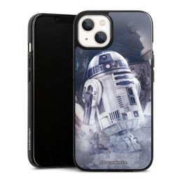 DeinDesign iPhone 13 Handy Silikon H&uuml;lle Case schwarz Handyh&uuml;lle Robot Merchandise Star Wars