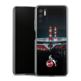 DeinDesign Xiaomi Redmi Note 10 5G Handy Silikon H&uuml;lle Case transparent Handyh&uuml;lle Stadium 1. Fc K&ouml;ln Official Licensed Product Silikon Case