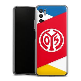 DeinDesign Xiaomi Redmi Note 10 5G Handy Silikon H&uuml;lle Case transparent Handyh&uuml;lle 1. Fsv Mainz 05 E.V. Official Licensed Product Soccer Silikon Case