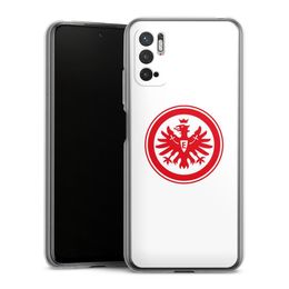 DeinDesign Xiaomi Redmi Note 10 5G Handy Silikon H&uuml;lle Case transparent Handyh&uuml;lle Official Licensed Product Sge Eintracht Frankfurt Silikon Case