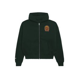 Prohibited Sweatjacke Herren Gr&ouml;&szlig;e XS curry / dunkelgr&uuml;n / dunkelrot