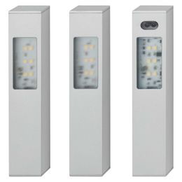 Telefunken LED-Unterbauleuchtenset 'Thot' 2,5 W 180 lm neutralwei&szlig; 16 x 1,5 x 16 cm 3 St&uuml;ck