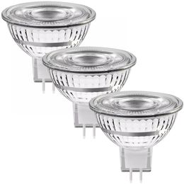 LED-Leuchtmittelset Reflektor klar GU5.3 2,6 W 210 lm warmwei&szlig; 3 St&uuml;ck