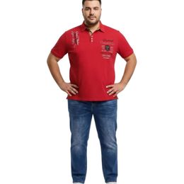 LAVECCHIA Shirt 'LV-610 &Uuml;bergr&ouml;&szlig;en' Herren Gr&ouml;&szlig;e 8XL rot