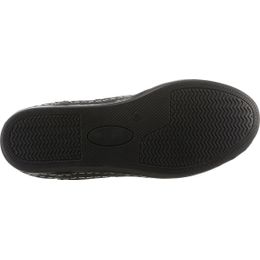 Andrea Conti sheego Gro&szlig;e Gr&ouml;&szlig;en Sneaker, schwarz-platinfarben, Gr&ouml;&szlig;e 39 - Damen