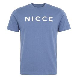 Nicce Herren DENNO Baumwoll-T-Shirt mit kurzen &Auml;rmeln l&auml;ssiges Everyday-Oberteil