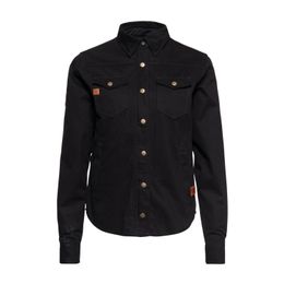 Queen Kerosin Damen Outdoor Funktionshemd Q.K. Adventure Gear schwarz