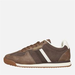 Lambretta Diego Herren Choc/Cream Sneakers