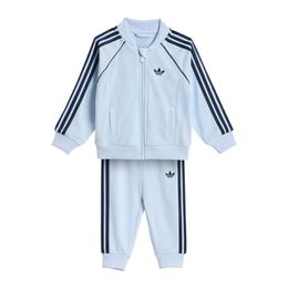 Adidas Originals Jogginganzug 'Sst' Jungen Gr&ouml;&szlig;e 74 hellblau / schwarz