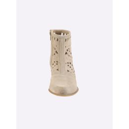 Heine sheego Gro&szlig;e Gr&ouml;&szlig;en Stiefelette, taupe, Gr&ouml;&szlig;e 41 - Damen