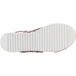 Heine sheego Gro&szlig;e Gr&ouml;&szlig;en Sandalette, bronzefarben, Gr&ouml;&szlig;e 41 - Damen