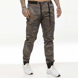 Milit&auml;rische Kampf-Jogger-Hose f&uuml;r Herren - Enzo Designer Menswear