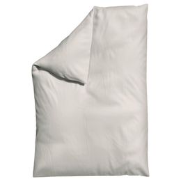 Schlafgut Bettdeckenbezug Woven Satin, Beige, Textil, Uni, 135-140x200 cm, Textiles Vertrauen - Oeko-Tex&reg;, AZO-frei, Bsci, Oeko-Tex&reg; Standard 100, pflegeleicht, atmungsaktiv, b&uuml;gelleicht, schadstoffgepr&uuml;ft, weiche und anschmiegsame Oberfl&auml;che, dicht gewebtes Garn, Schlaftextilien, Bettw&auml;sche, Bettw&auml;sche, Makosatin-Bettw&auml;sche