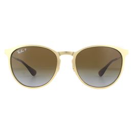 Lunettes De Soleil Ray-Ban RB3539 112/T5 D&eacute;grad&eacute; Brun Or