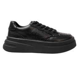 Kappa - "Ari" Sneaker f&uuml;r Damen, Plattform-Absatz (Schwarz)