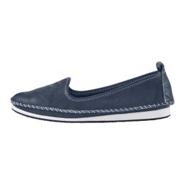 Andrea Conti sheego Gro&szlig;e Gr&ouml;&szlig;en Slipper, marine, Gr&ouml;&szlig;e 43 - Damen
