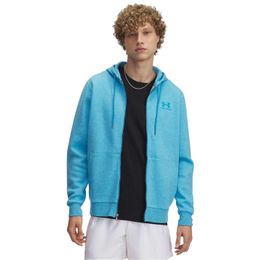 Under Armour - "Icon" Hoodie mit durchgehendem Rei&szlig;verschluss f&uuml;r Herren (Blau)