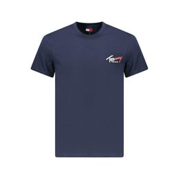 Tommy Hilfiger Blau Baumwolle Herren T-Shirt