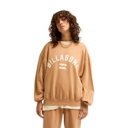 Billabong Damen Sweatshirt "Kendall Aloha"sugar almond, Gr. S, Obermaterial: 80% Baumwolle, 20% Polyester., Sweatshirts
