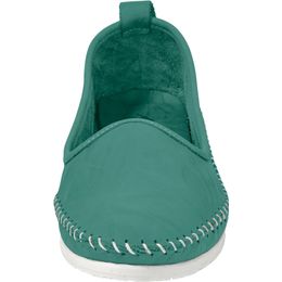 Andrea Conti sheego Gro&szlig;e Gr&ouml;&szlig;en Slipper, t&uuml;rkis, Gr&ouml;&szlig;e 35 - Damen