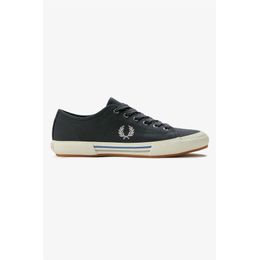 Fred Perry B708 Vintage Tennis Canvas Herren Sneaker Ankergrau