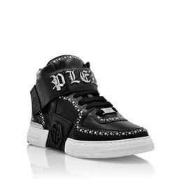 Philipp Plein Leder Sneaker Gothic Plein
