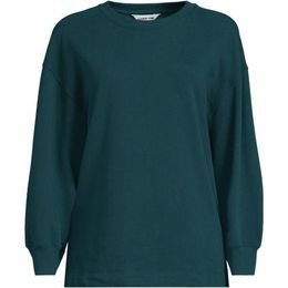 LANDS' END Leichtes Sweatshirt, Damen, size: regular, Gr&uuml;n, Baumwolle, by Lands' End