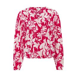 Soaked in Luxury Bluse 'Oline' Damen Gr&ouml;&szlig;e XXL rot / wei&szlig;