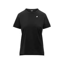 K-way Shirt 'K-way EMEL JERSEY T-SHIRT T-Shirt e Polo' Damen Gr&ouml;&szlig;e L schwarz