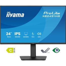 iiyama ProLite XB2491HS-B1 | 24" IPS Monitor Full HD 120Hz 1ms H&ouml;henverstellbar Pivot HDMI DP