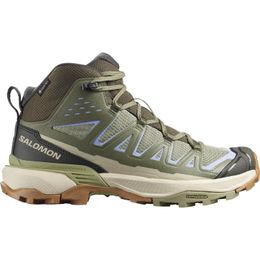 Salomon X ULTRA 360 EDGE MID Wanderschuhe Damen - Gr&ouml;&szlig;e 38 2/3 - gr&uuml;n