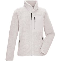 Killtec KOW 23 Damen Sherpa-Fleecejacke wei&szlig; 46 - Damenjacken