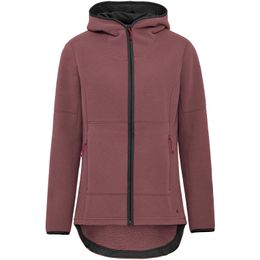 Vaude Neyland II Damen Fleecejacke dunkelrot 38 - Damenjacken