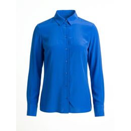 Posh Gear Blouse 'Seidenbluse Collettoseta' female size XL Blue