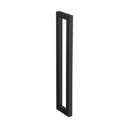 Wenko Handtuchhalter 'Reitani' matt schwarz 2 x 9 x 40 cm
