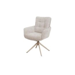 M&ouml;bel Kraft Dreh-Schwingstuhl creme Ma&szlig;e (cm): B: 62 H: 91 T: 66.0 &raquo; M&ouml;bel Kraft