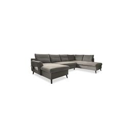 Miuform Wohnlandschaft mit Schlaffunktion Stylish Stan grau Ma&szlig;e (cm): B: 300 H: 90 Sofas > Sofas nach Material > Stoffsofas &raquo; Sofa DE